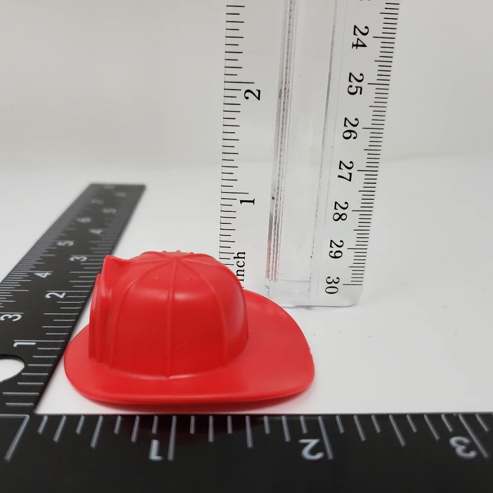 Toys | Firefighters Rescue Firemen Fireman Red Hat Helmet Small Toy ...